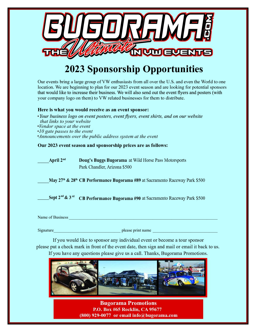 Bugorama – The Ultimate in VW Events